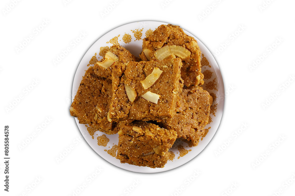 popular indian gujarati traditional winter energy sweet methi pak also ...
