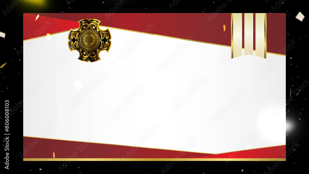 Luxury modern frames and shapes, templates for certificates of ...