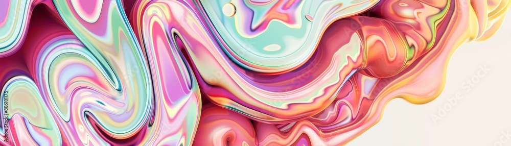 Educational poster with detailed illustration of the human stomach ...