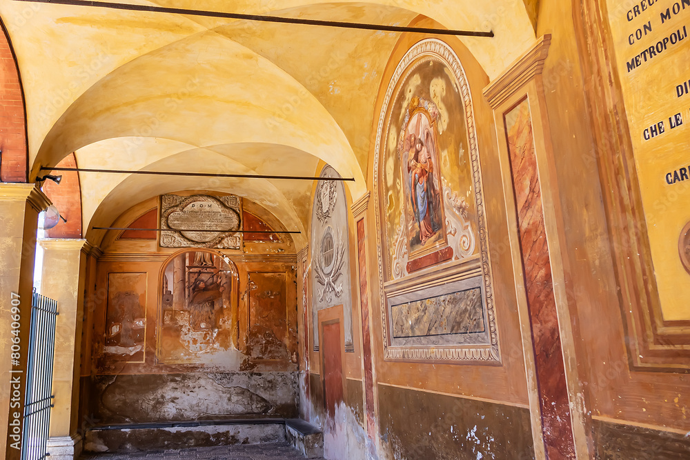 Interior of Cimiez Monastery of Nice (also known as Monastery Notre ...