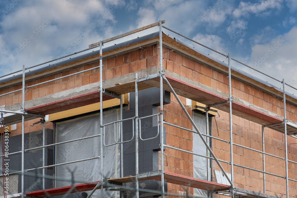 Expanded Polystyrene (EPS),Black thermoplastic foam material, modern ...