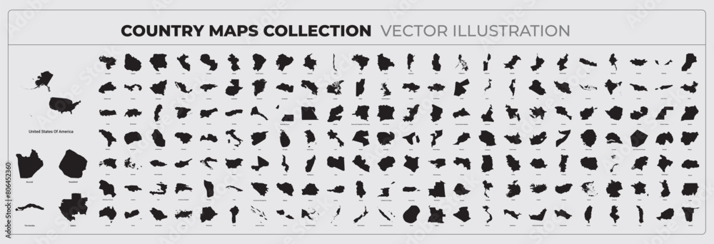 All Complete Countries Map of the World Perfect Icons . A complete maps ...