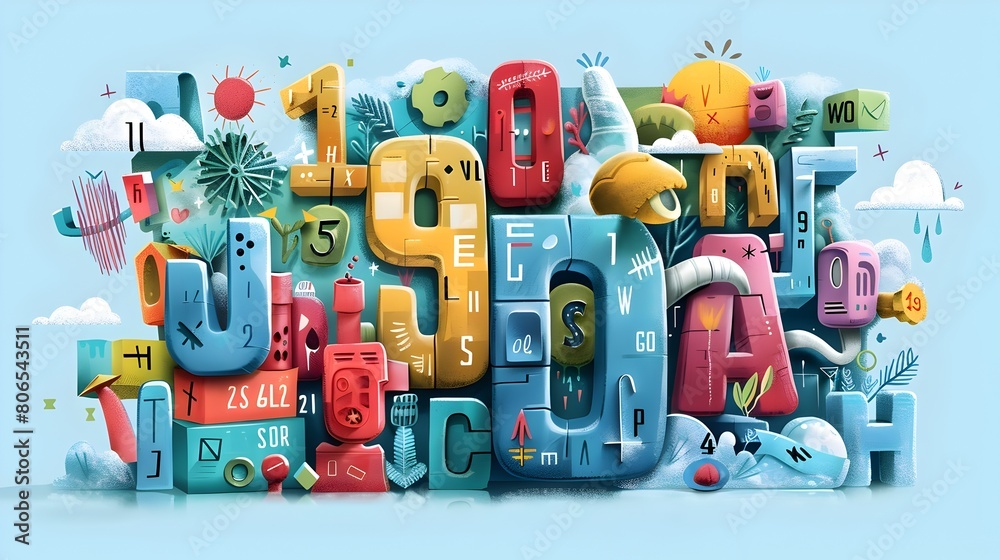 Creative Typography Depicting Temperature and Thermodynamic Concepts ...