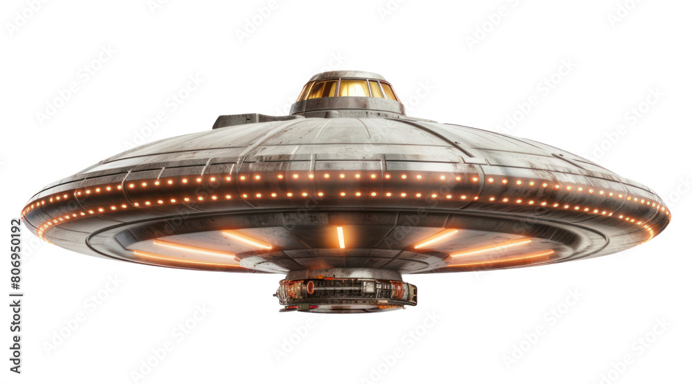 PNG Vintage ufo white background architecture illuminated. Stock Photo ...