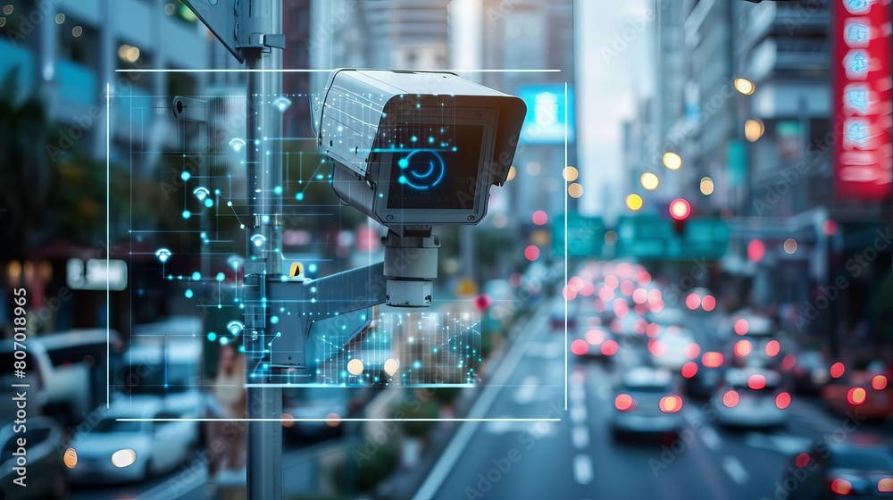 A smart city surveillance system using facial recognition to identify and alert on suspicious ...