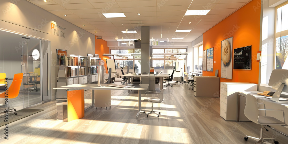 Marketing and Promotions Area Floor: Featuring a space where marketing ...