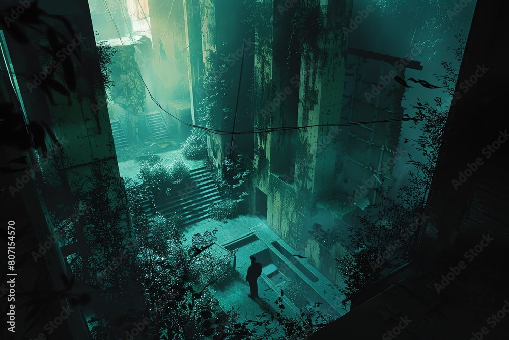 Visualize a world where Aerial Utopian Dreams collide with the ...