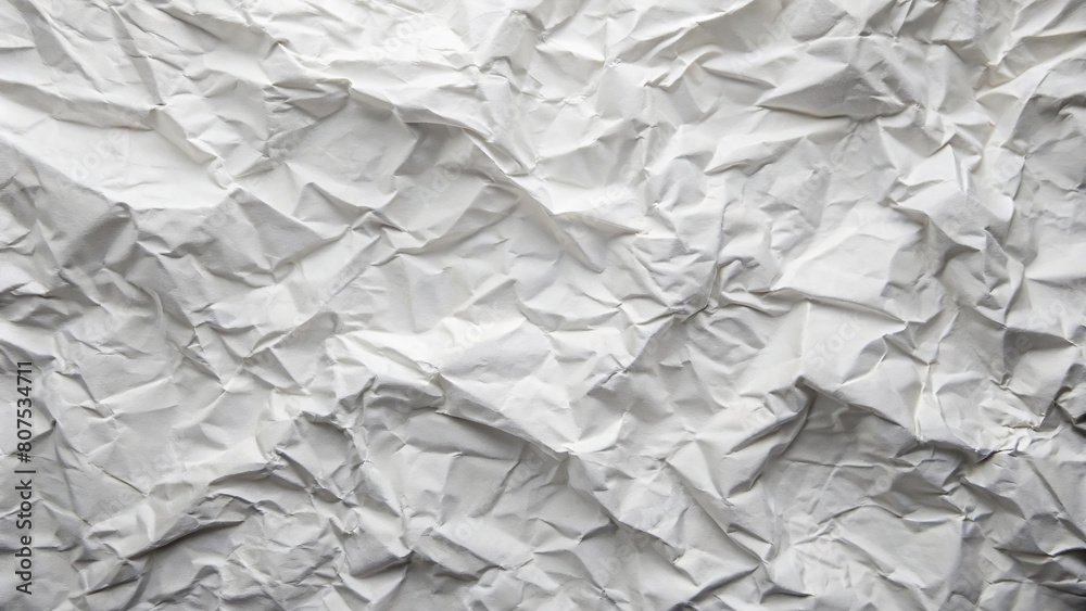 White Paper Texture background overlay effect on transparent. Crumpled ...
