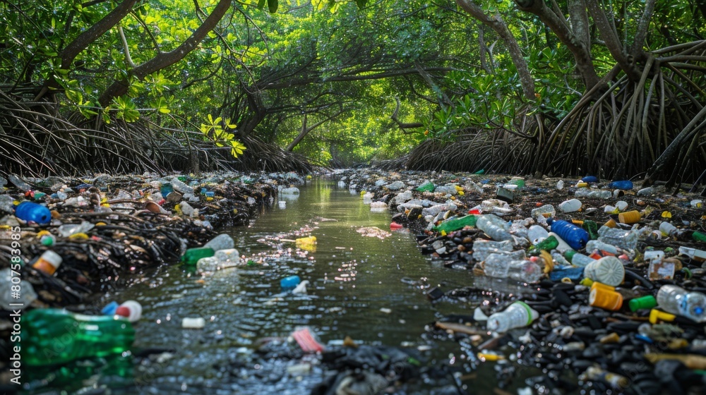 Zdjęcie bez tantiem: Plastic Entry Points, Image showing streams or ...