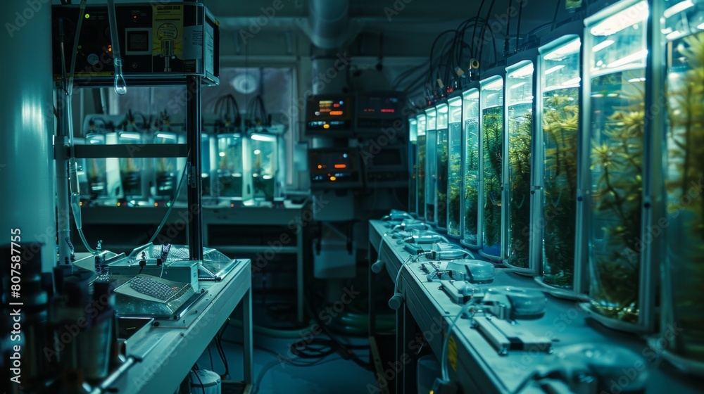 Secondary Treatment, Biological reactors with microorganisms breaking ...