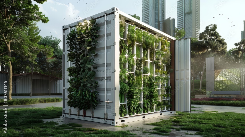 Revolutionizing Agriculture Vertical Farming in Shipping Containers ...