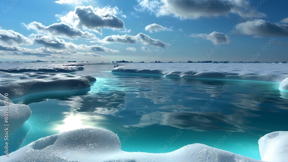 Arctic ice melt signifies pressing global warming threat in a changing ...