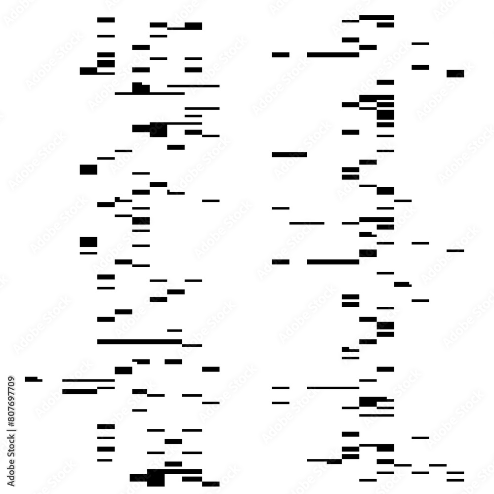Cryptic vertical unreadable isolated pixel Text. Futuristic alien ...