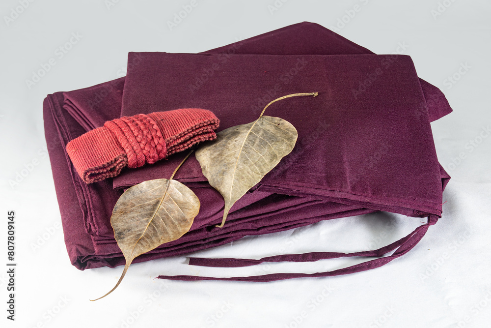 Kāṣāya are the robes of fully ordained Buddhist monks. In Sanskrit and ...