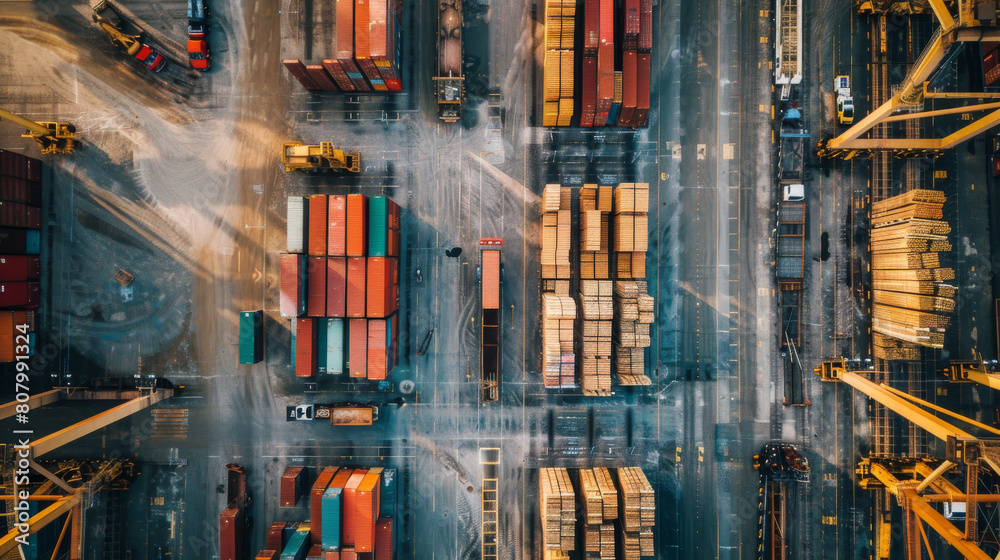 Industrial logistics and supply chain management involve coordinating ...
