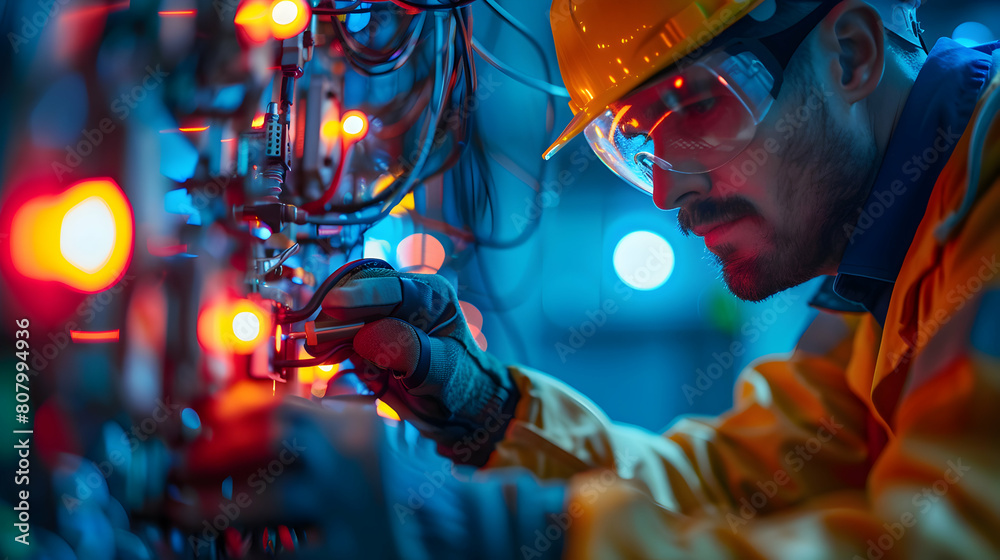 High Voltage Cable Testing: Electrical Engineer Ensuring Safety and ...