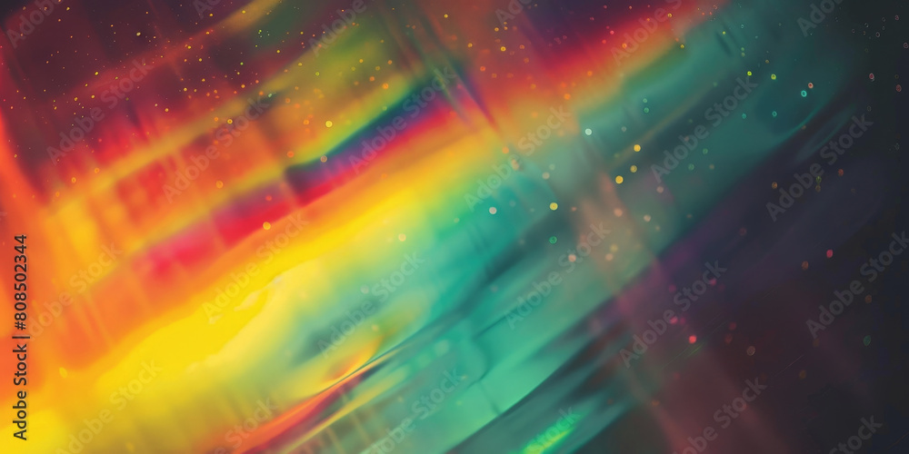 rainbow in the blackness,vintage rainbow Film Texture Overlay ...