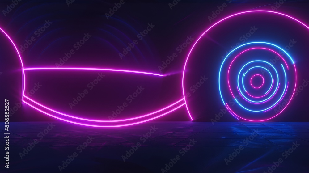 Oscillating loops with pop art, speculative modeling and bright ...