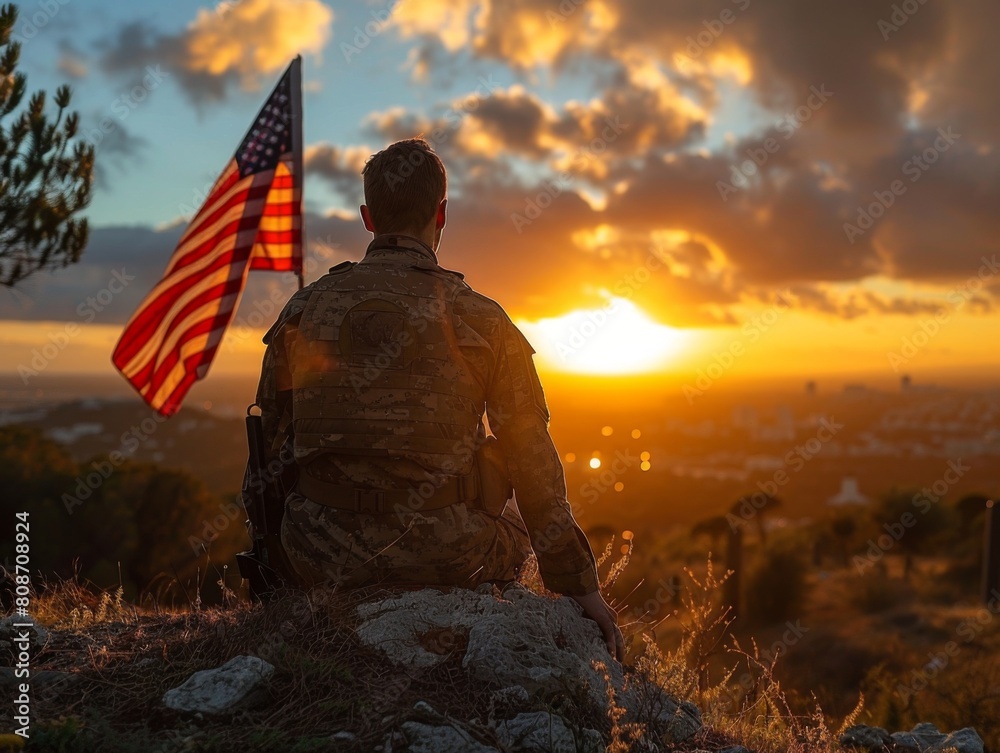 Memorial Day, remembering the fallen soldiers around the world. Stock ...