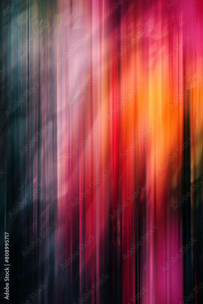 Abstract composition with layered gradient blends, creating a sense of ...