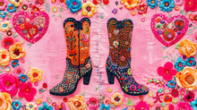 Colorful Boots Free Stock Photo - Public Domain Pictures