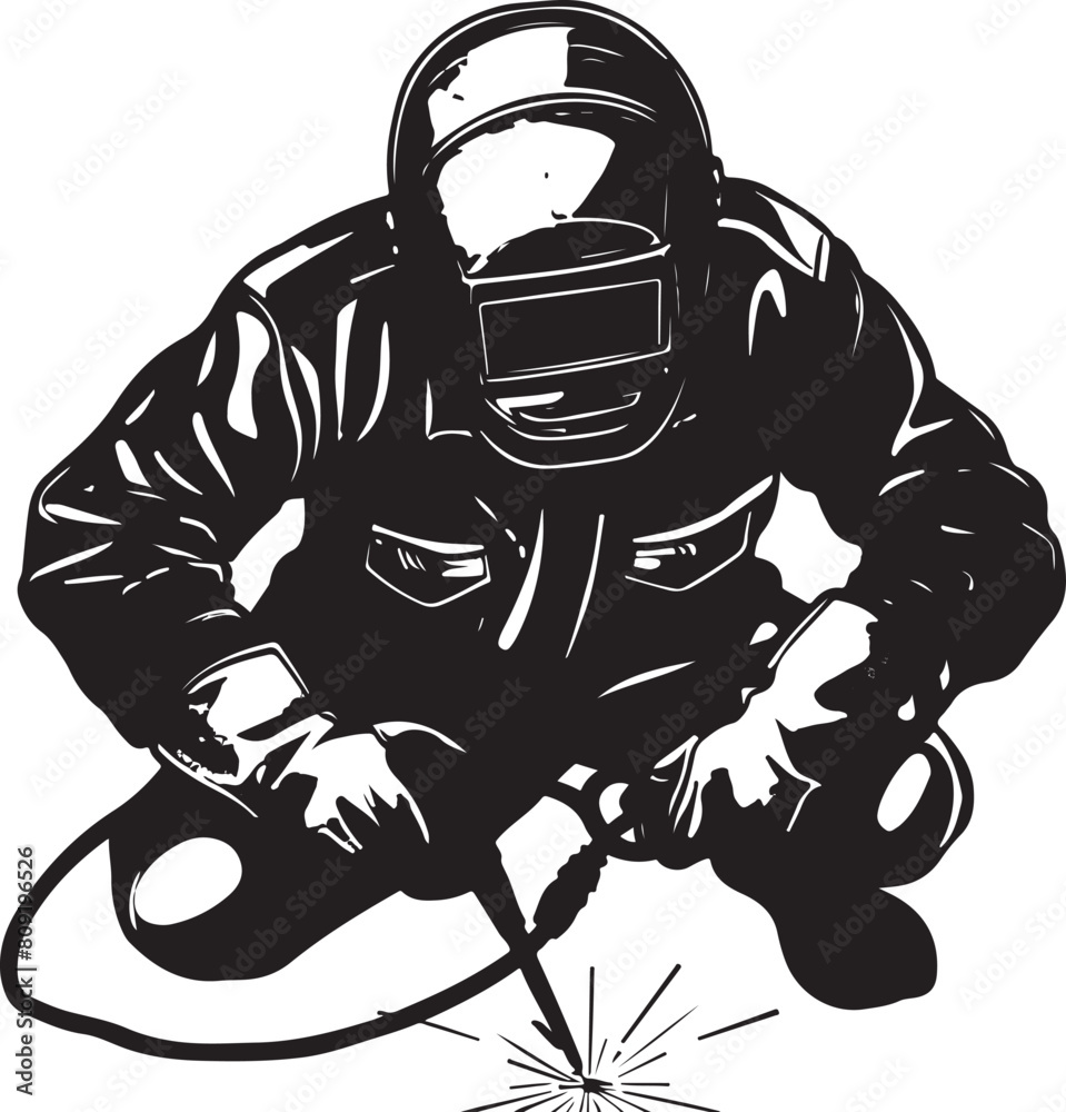 welder vector transparent background Stock Vector | Adobe Stock