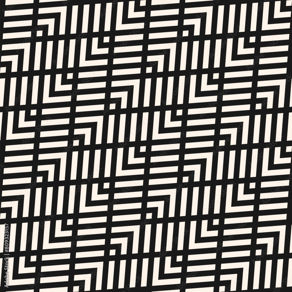 Geometric line seamless pattern. Vector chevron texture. Zigzag stripes ...