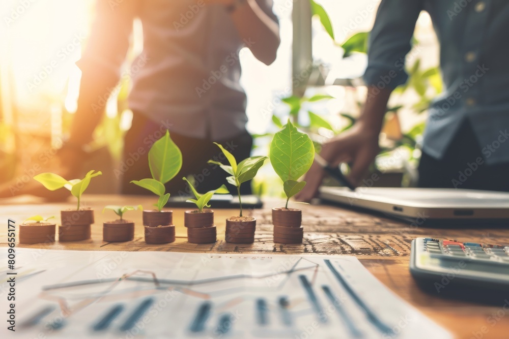 Step-by-Step Growth Graph with Stairs Arrows - Visual Strategy for ...