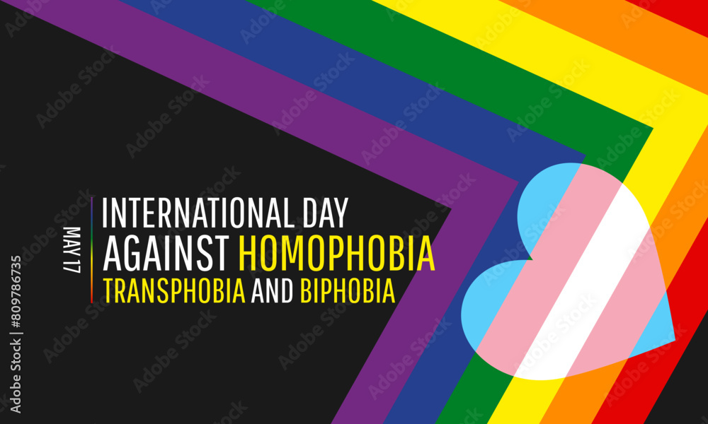 International Day against homophobia, transphobia and biphobia template ...