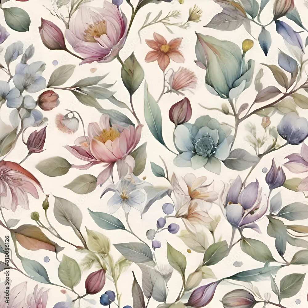 Ilustracja bez tantiem: Flower background | Adobe Stock