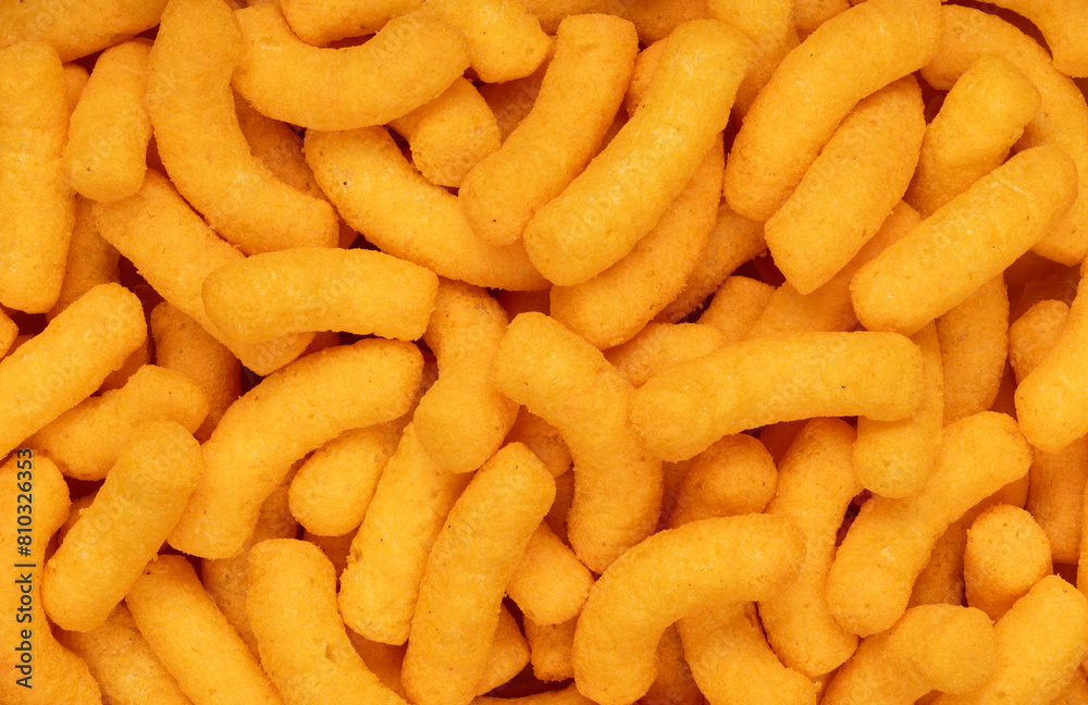 ภาพถ่าย Stock Cheese Puff Crisps/Chips | Adobe Stock
