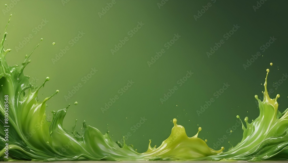 Greenery product background, vibrant, Colorful gradient splash, hd, 4k ...