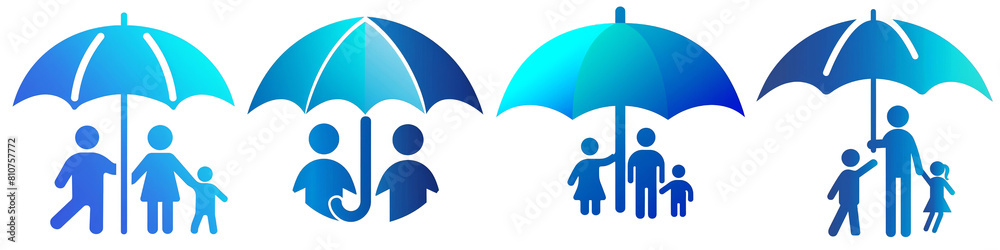 Life Insurance clipart collection, symbol, logos, icons isolated on ...
