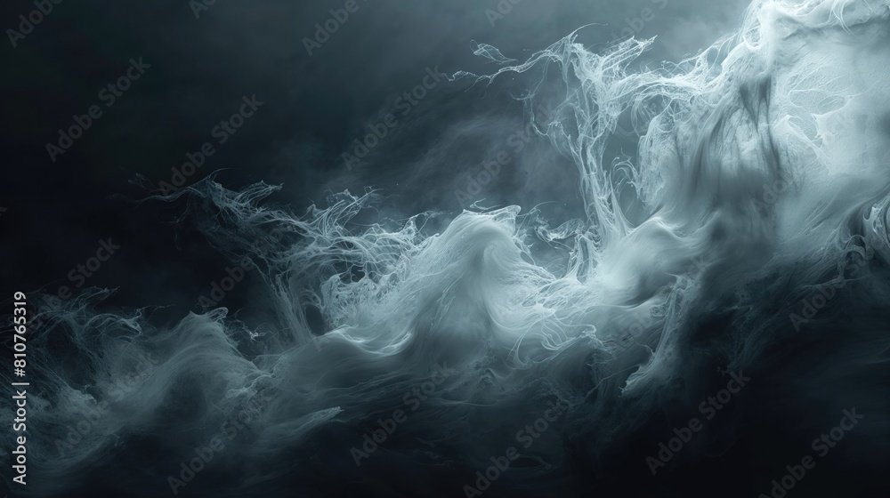 Wispy Smoke Background with Dramatic Lighting. Organic Abstract ...