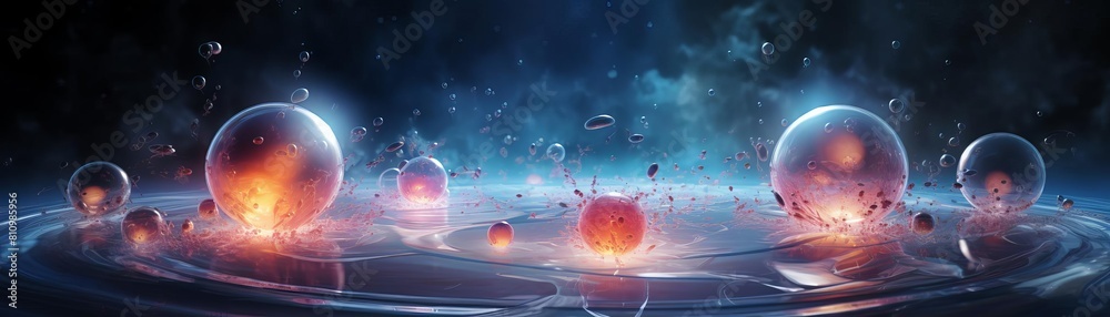 Conceptual image of oocyte preservation and in vitro fertilization ...