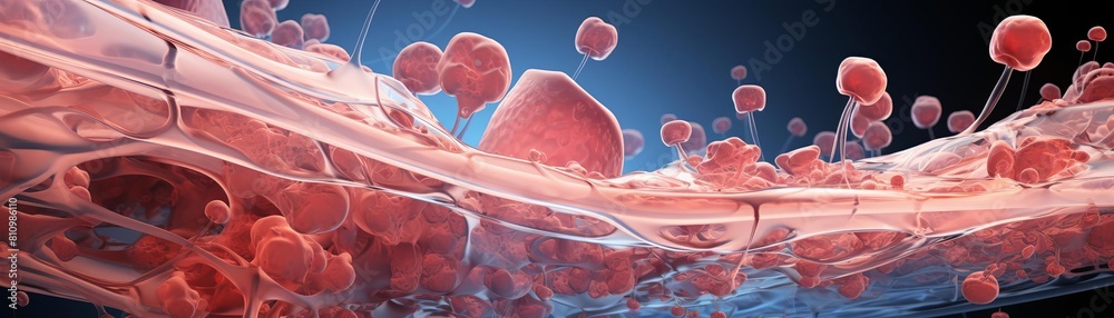 Crosssection diagram of human joint showing chondrocytes in cartilage ...