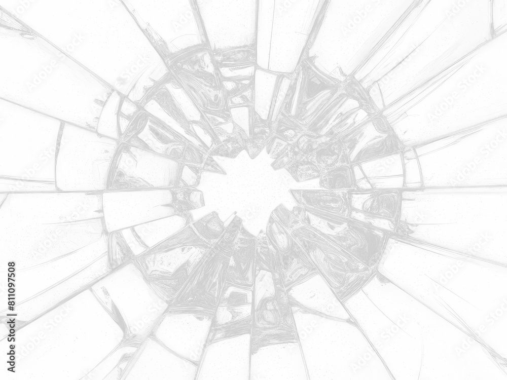 Cracked glass texture background - transparent background PNG. Isolated ...