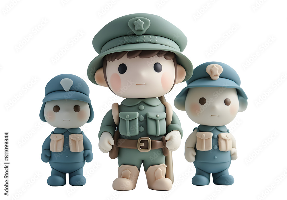 Child police cartoon happy cute little kid boy wearing police uniform ...