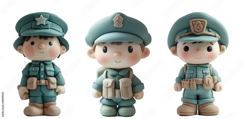 Child police cartoon happy cute little kid boy wearing police uniform ...