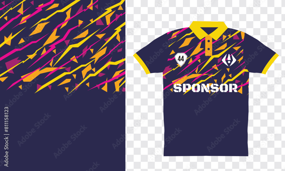 Sublimation jersey design soccer basketball gar garments claw ripped ...