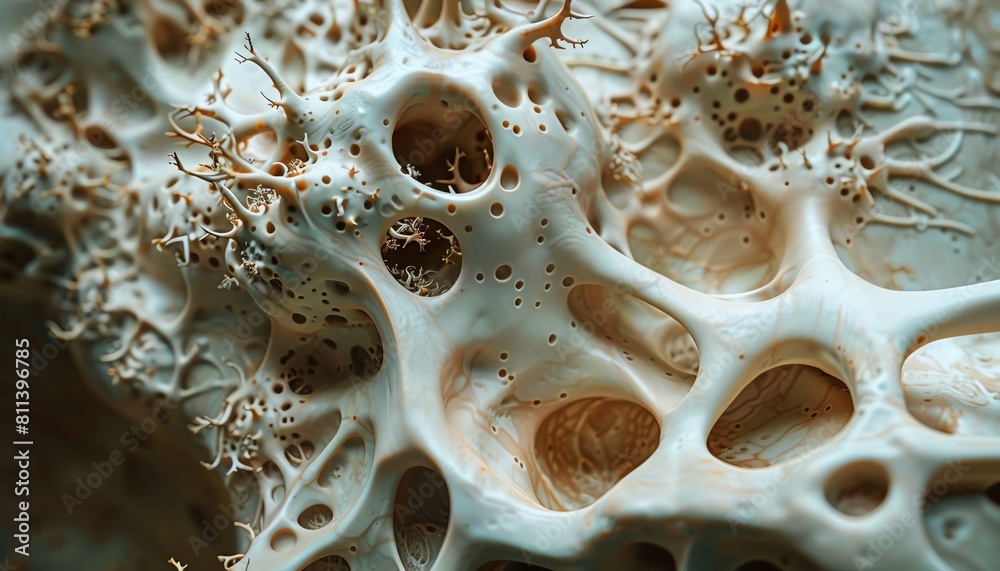 Penetrate the depths of the mind with a close-up clay sculpture of ...