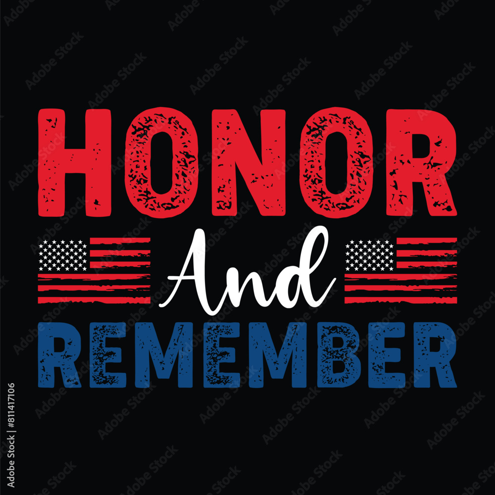 Honor And Remember SVG, Memorial Day SVG, Patriotic shirt PNG ...