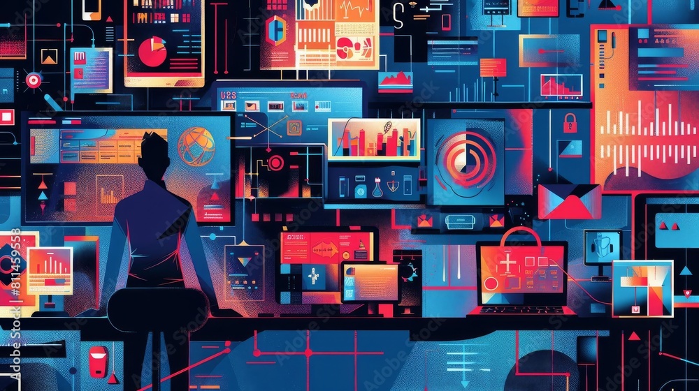 Design a series of visually appealing posters featuring catchy slogans ...