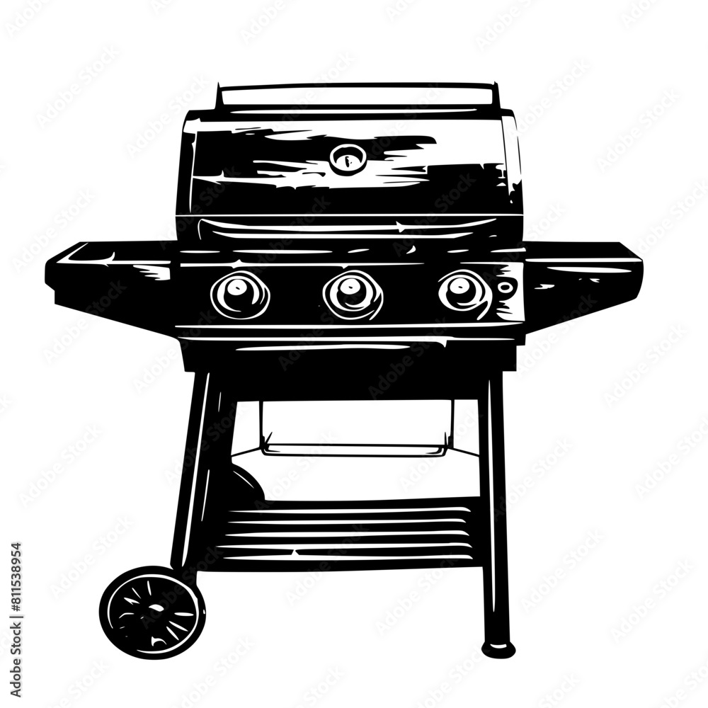 Image vectorielle Stock Barbeque SVG Bundle, Barbeque Clipart, BBQ Svg ...