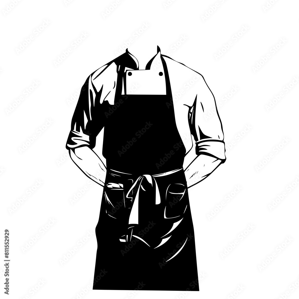 Стоковое векторное изображение «Apron SVG, Svg files for Cricut, Chef ...