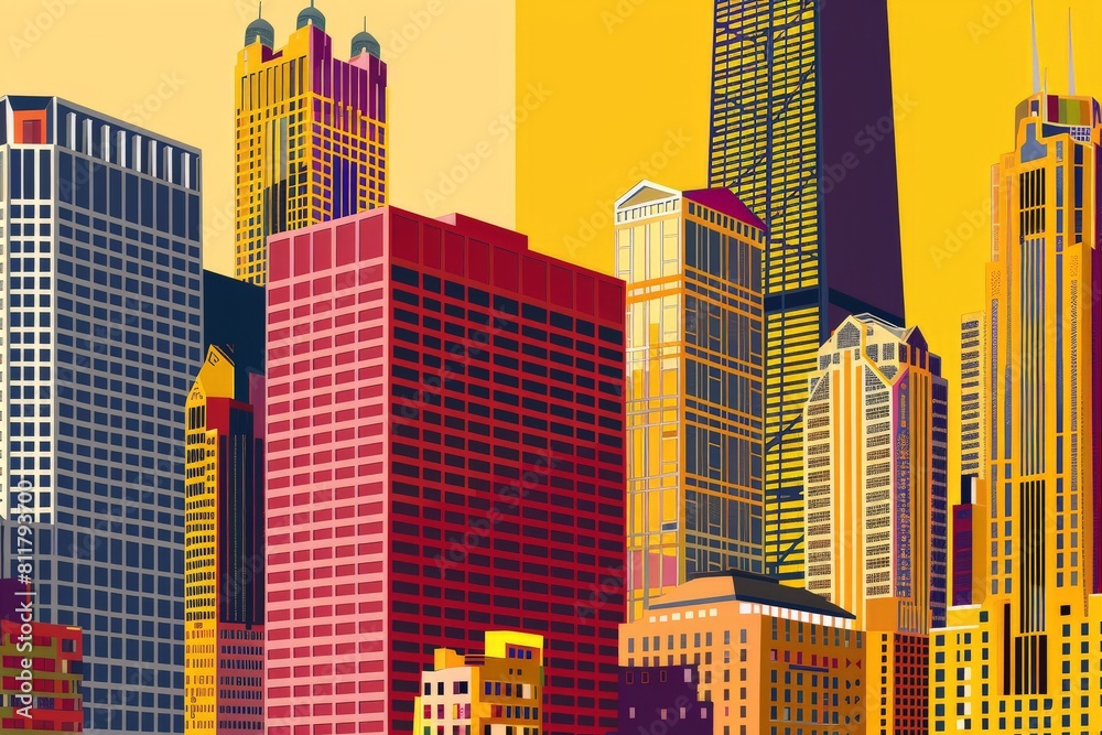 cityscape - business background - city, corporate, backdrop, skyline ...