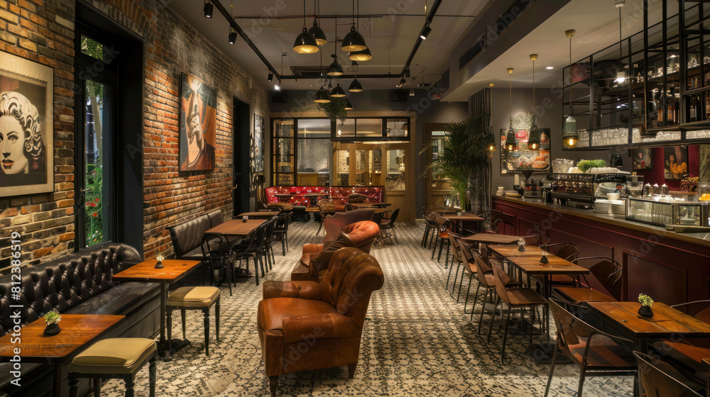 Discover the culinary delights of a cafe and bistro, with a menu that ...