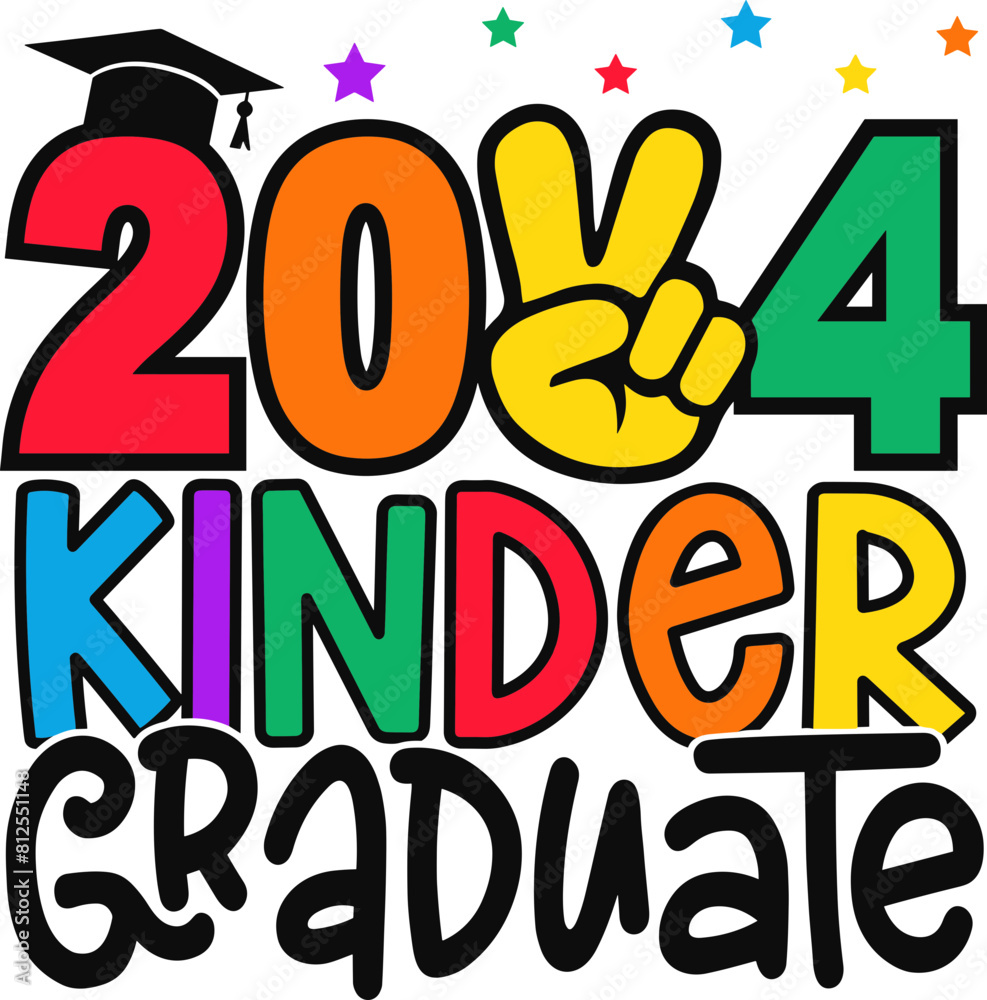 Kindergarten graduate 2024 SVG PNG, Kindergarten Graduation svg ...