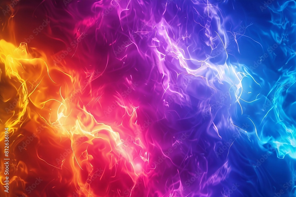 The brilliance of colors, brightness, saturation and electrical power ...