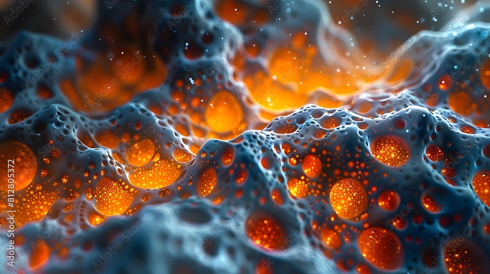 Electron Microscopy of Brain Neural Network Showcasing Intricate ...